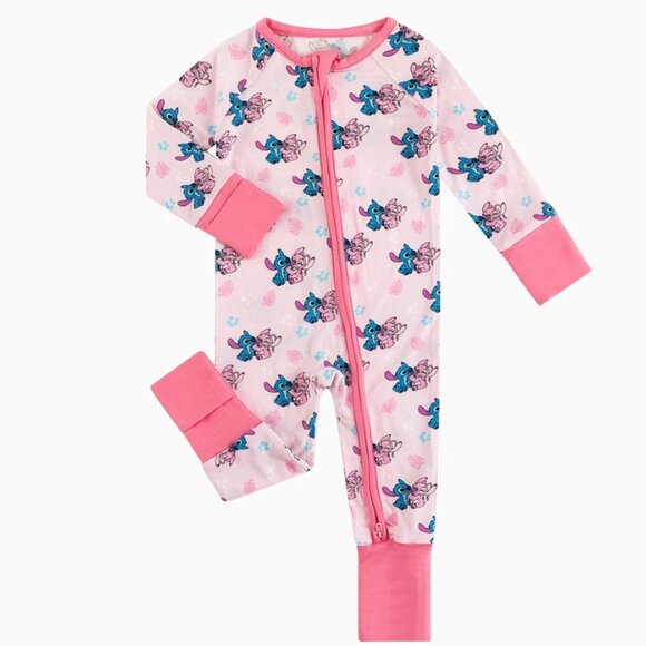 One Pieces | Stitch Angelina Baby Girls Boys Bamboo Romper Jumpsuit ...